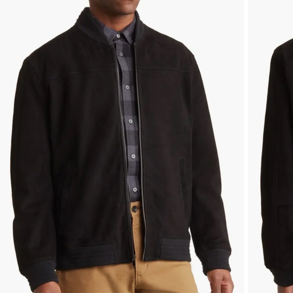 Slate & Stone | Jackets & Coats | Euc Slate Stone Black Suede Mens ...